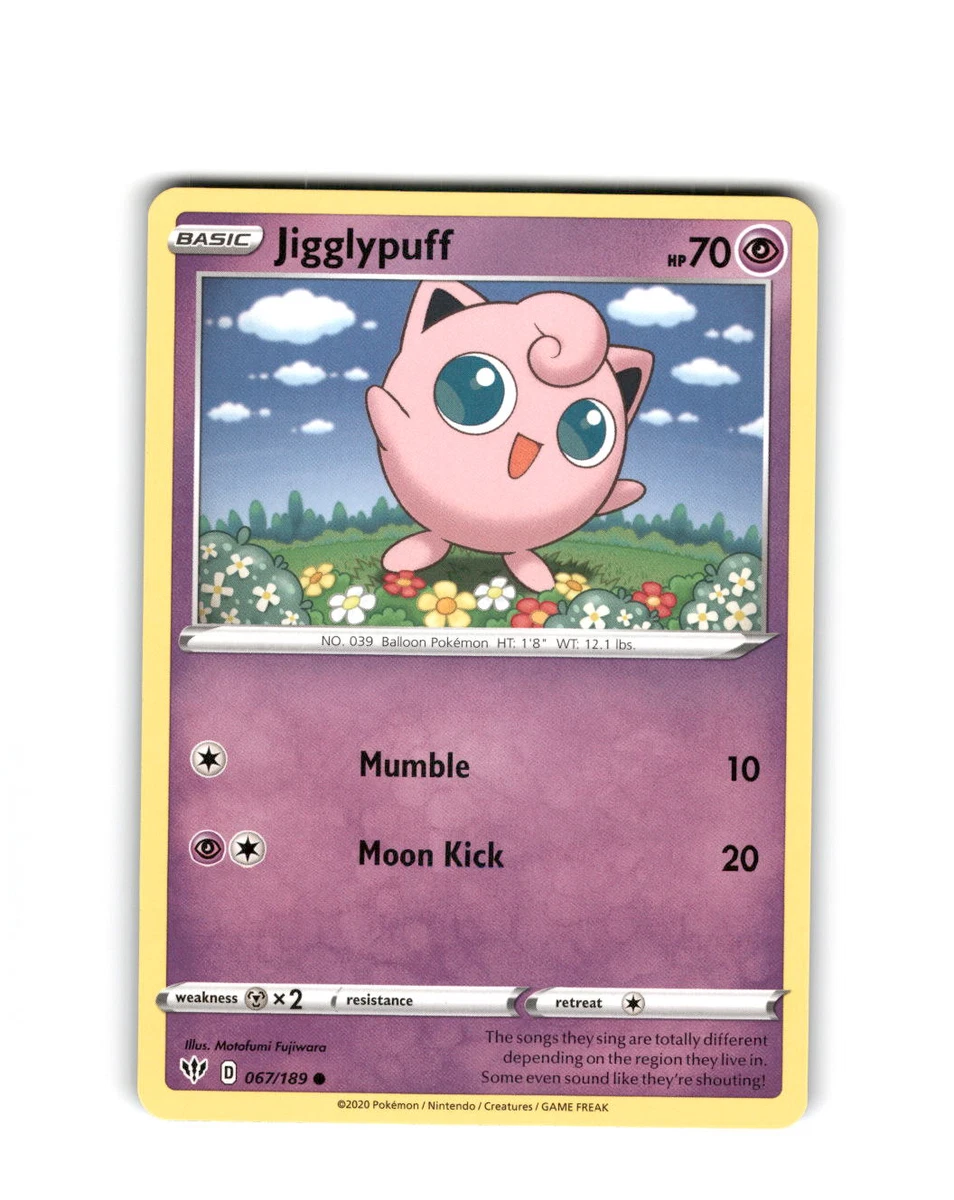 Original Jigglypuff Card