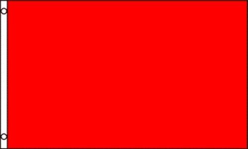 Solid Red Polyester Flag Banner Sign | eBay