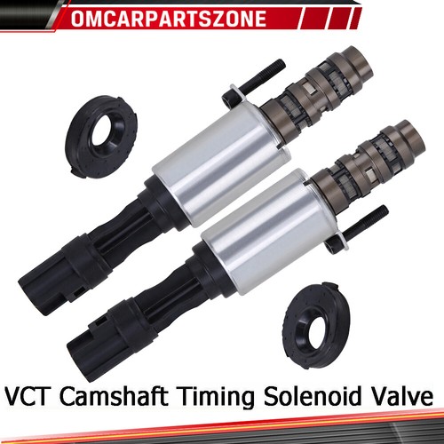 VCT Variable Camshaft Timing Control Solenoid Pair Set of 2 for Ford 4. ...