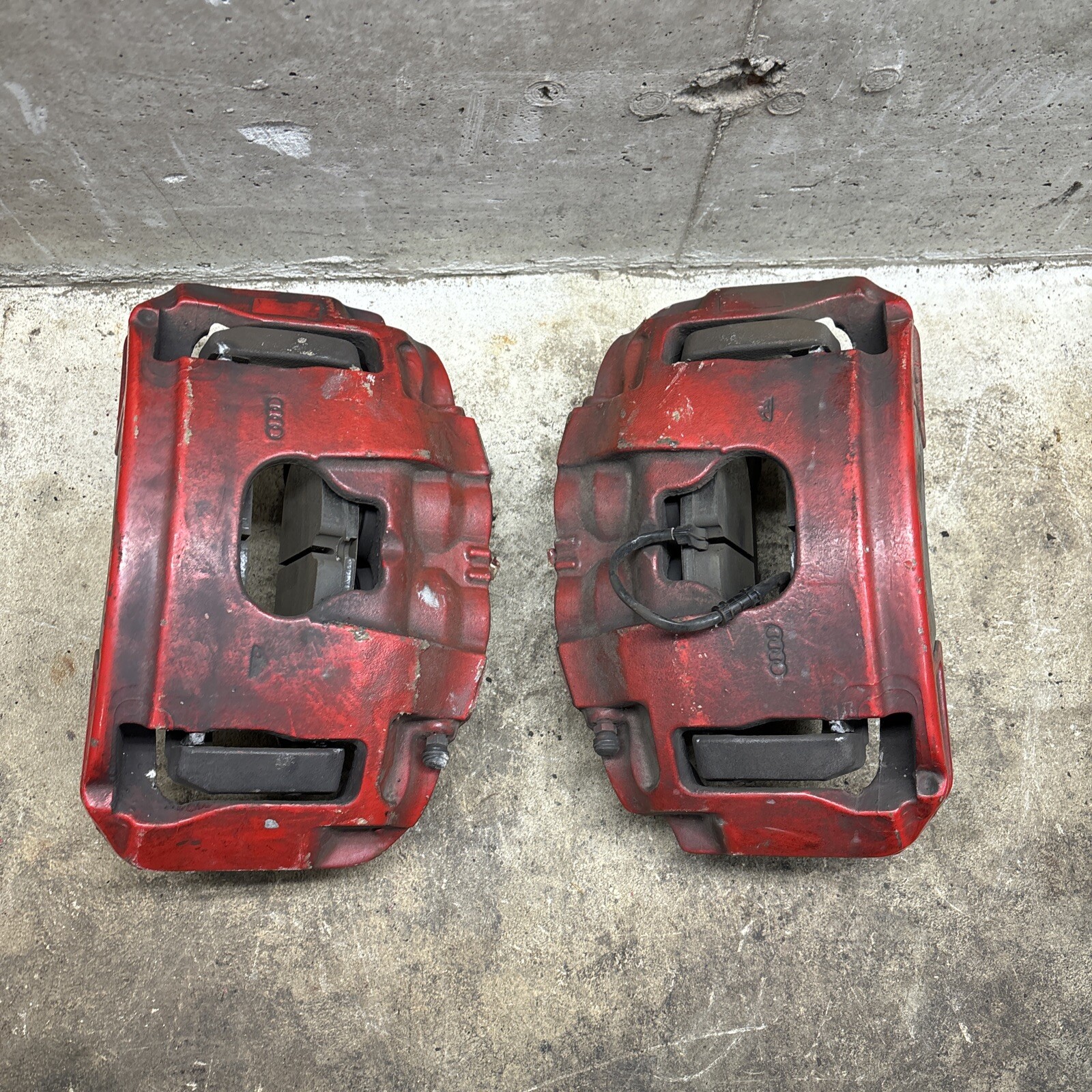 12-17 Audi A7 A6 Front Right & Left Side Brake Caliper Calipers Set of ...