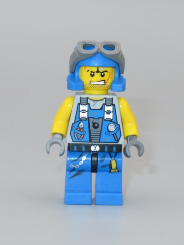 Lego Power Miners Rex guy minifigure 8963 | eBay