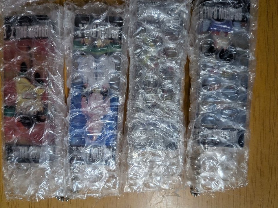 Dragon Ball Snap Collection 2 H Prize Acrylic Charm 8 Piece Complete ...