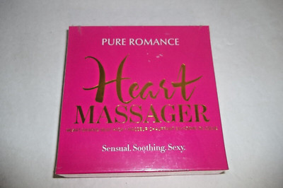 Pure Romance Heart Massager / Click Activated / Reusable / New / Sealed ...