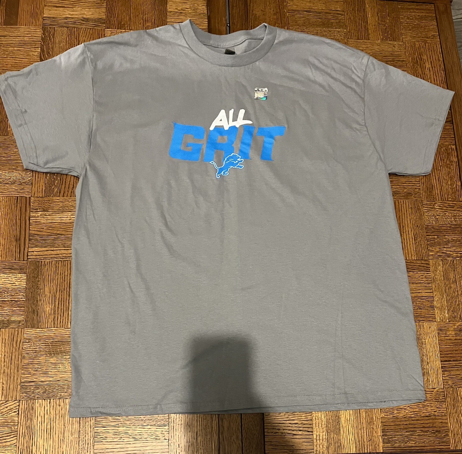 Officials of Detroit Lions Authentic Ford Field “All Grit” Cotton Tee ...