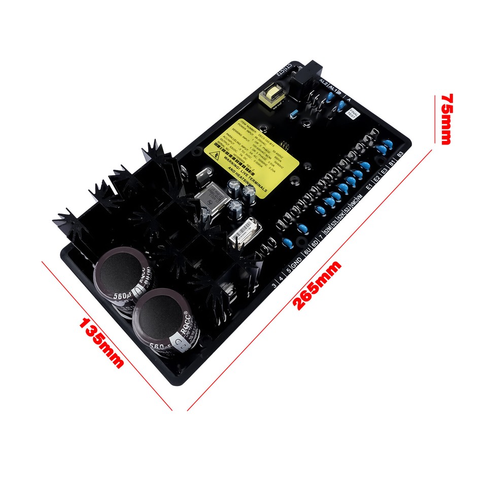 DECS-100-B15 AVR Automatic Voltage Regulator Compatible with Basler ...