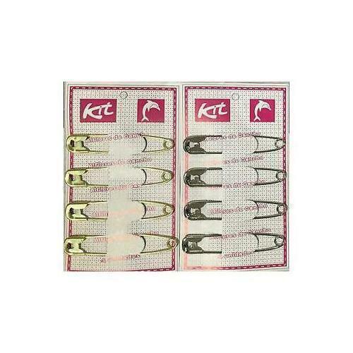 Safety Pins 80mm Stainless Steel & Brass Rust Free Camping Fishing ...