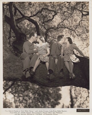 Jackie Cooper + Leila Ernst + Eddie Bracken + Kay Stewart 1940 Movie ...