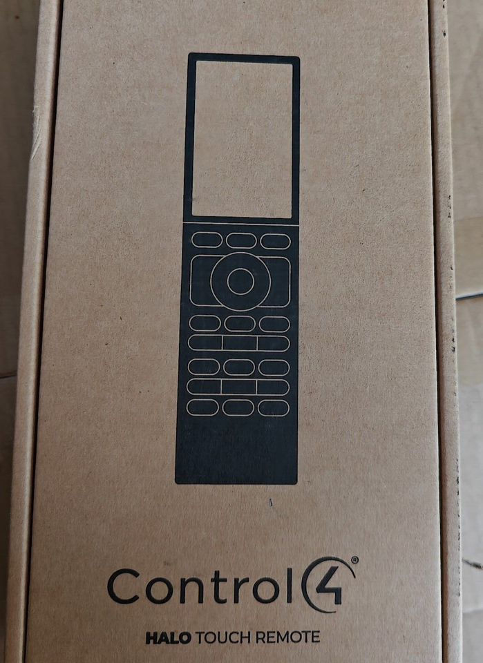 New - Control4 HALO TOUCH Screen Remote Black C4 - HALO - TS BLK | eBay