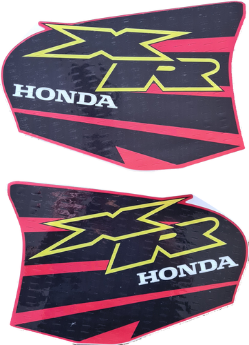 Tank decals graphics for Honda xr 250 xr250 2000 red thick laminate ...