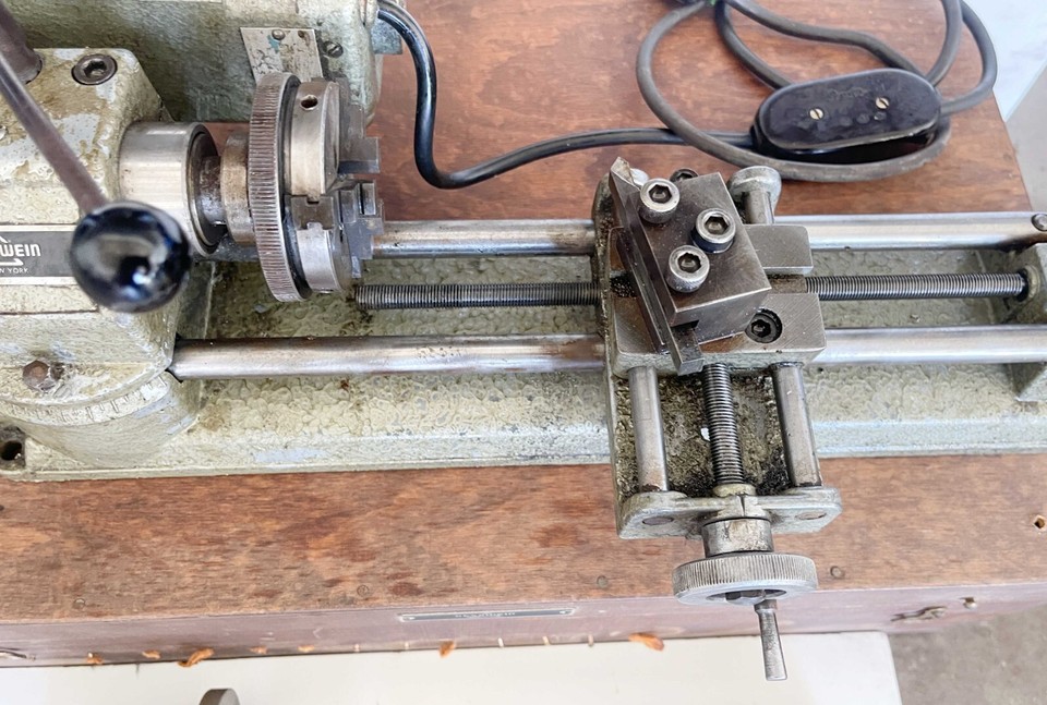 Vintage Unimat-SL DB200 Mini Lathe w Attachments Hobby Jewelers ...