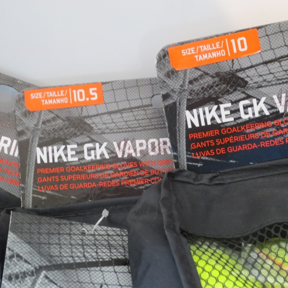 Nike GK VG3 Vapor Grip 3 Goalkeeper Soccer Gloves Size 10.5 | eBay