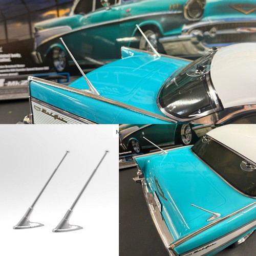 1:10 55-57 Chevy antenna (2) Angled Back Style | eBay