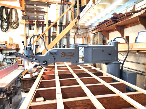 ONSRUD RADIAL ARM ROUTERS, MODEL W-147 EXCELLENT CONDITION, BUYER PAYS ...