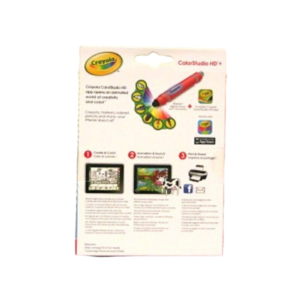 Griffin Crayola Red iMarker & Digital Stylus ColorStudio HD+ (RE35959 ...