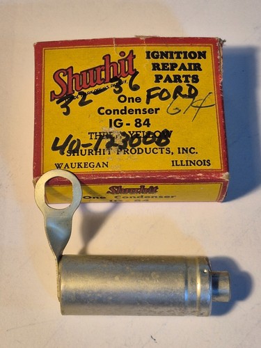 1932-1936 Ford V-8 Ignition Condenser 40-12300B IG-84 | eBay