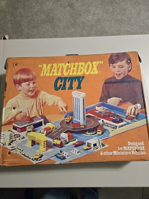 Vintage~ Lesney ~Matchbox City Play Set ~ Sears & Roebuck ~1973 | eBay