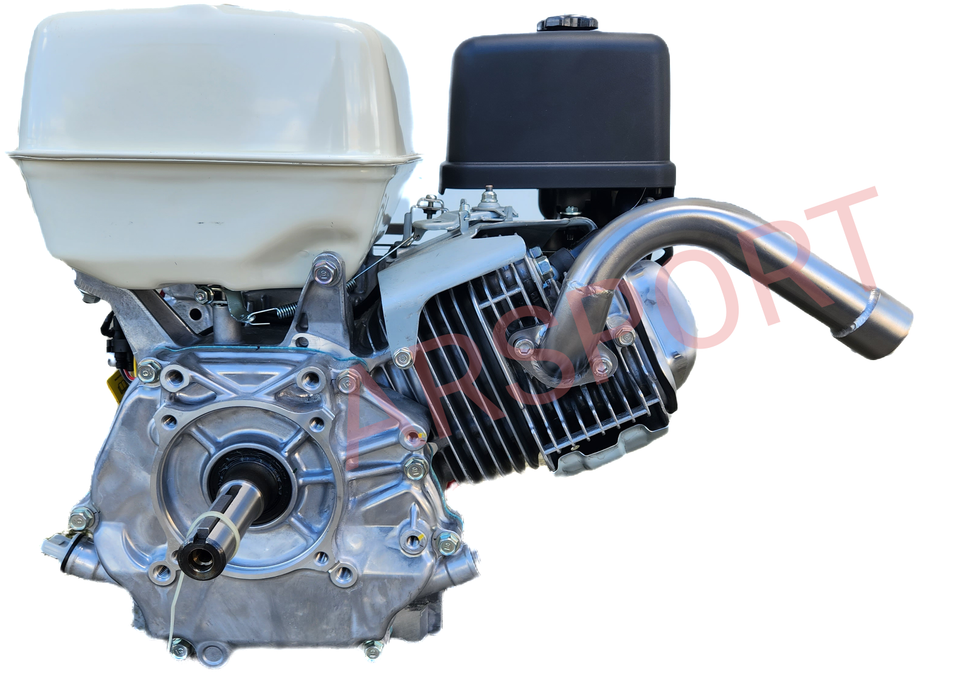 Low Exhaust Pipe 1" female thread for: Predator 301cc, Predator 420cc ...