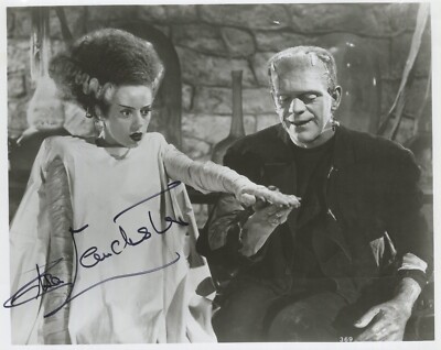 Elsa Lanchester ~ Signed Autograph Bride of Frankenstein Photo ~ PSA ...