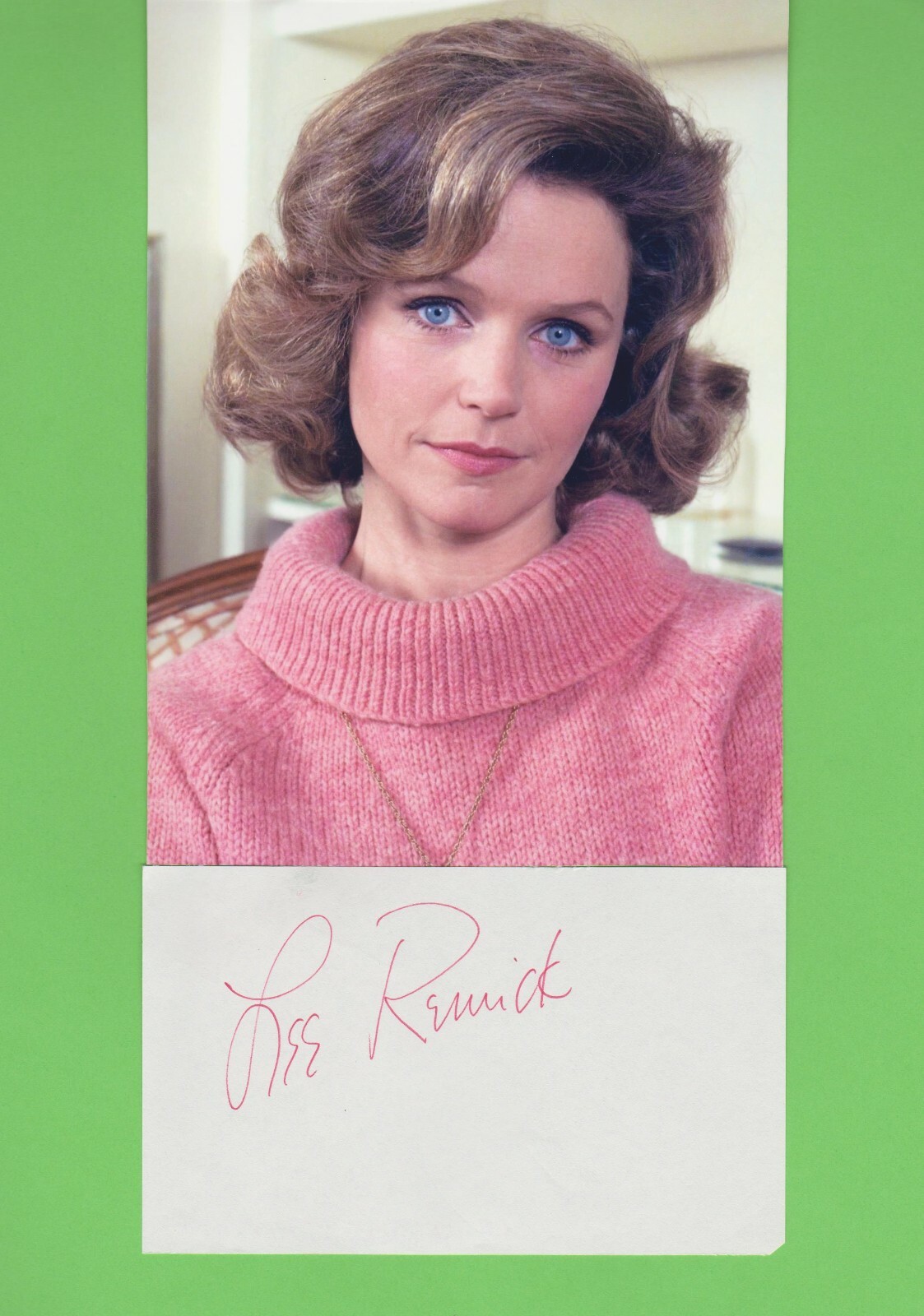 Lee Remick Autograph, Original Hand Signed Clipping | eBay