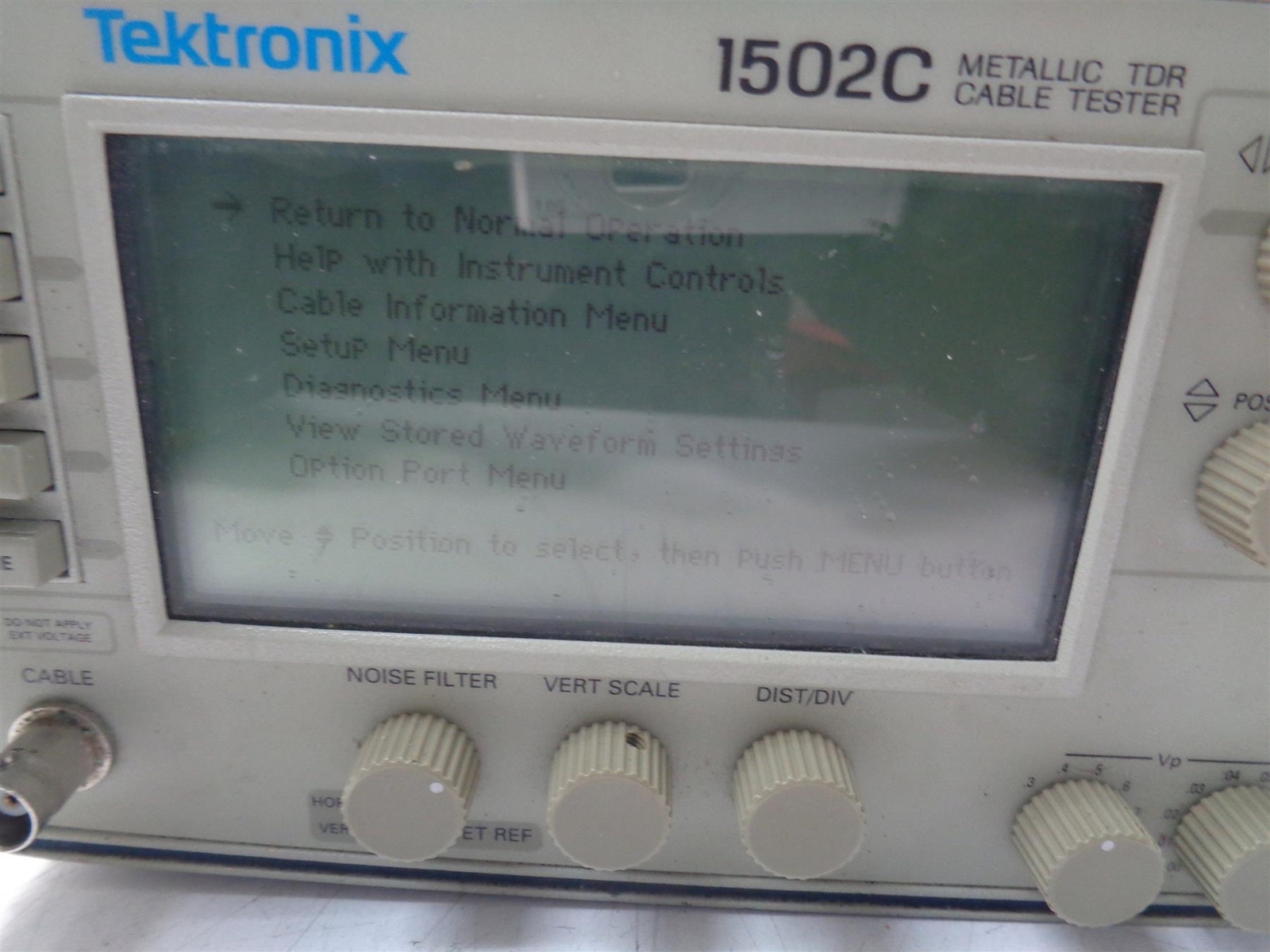T172841+Tektronix+1502C+Metallic+TDR+Cable+Tester for sale online | eBay
