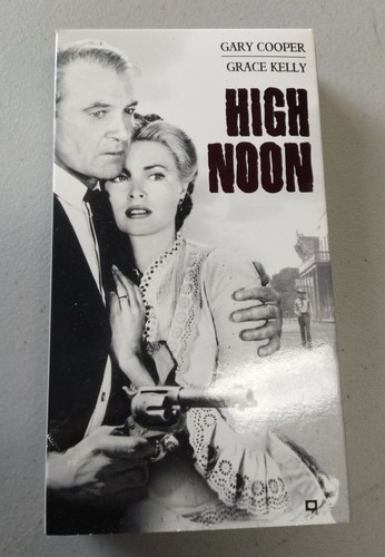 High Noon VHS TAPE GARY COOPER GRACE KELLY BLACK AND WHITE 17153553239 ...