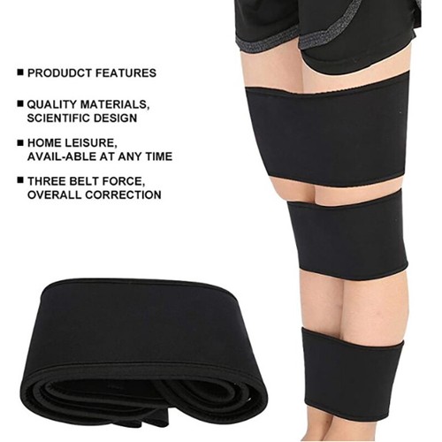 3PCS Correcting Thigh O-type Leg Orthotic Posture Corrector Legs Belts ...