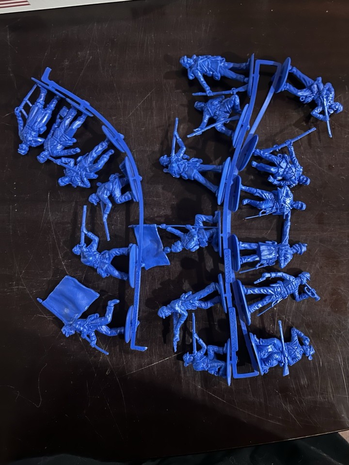 IMEX American Civil War Union Infantry Set 1:32 54mm Figure #705 New In ...