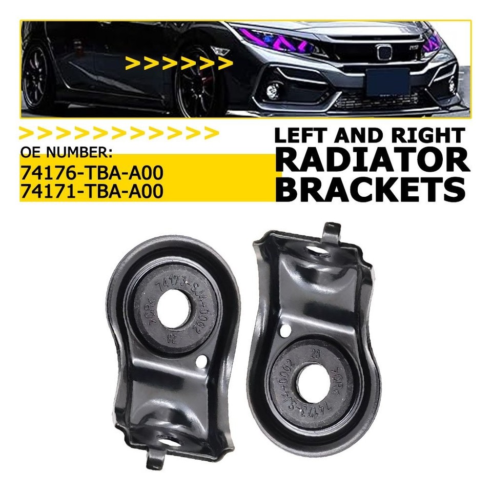 74171-TBA-A00 Radiator Upper Mount Bracket For 16-21 Honda Civic 74176 ...