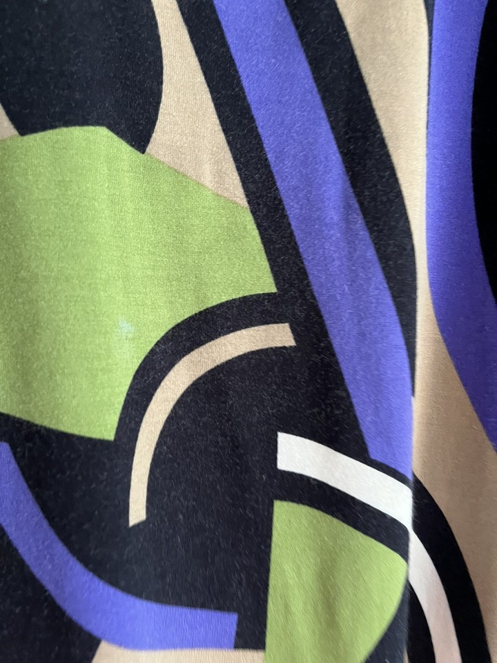 Schwarze Weste mit eingenähtem Top in Trendfarben, Samoon, Gr. 52 o 54 ...