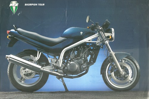 MuZ SKORPION TOUR MotorCycle Brochure / Spec Sheet | eBay