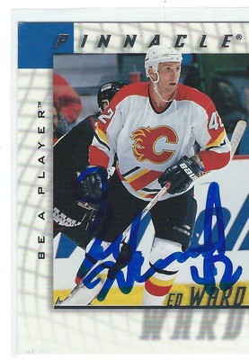 Ed Ward Signed 1997/98 Be A Player Card #172 | eBay