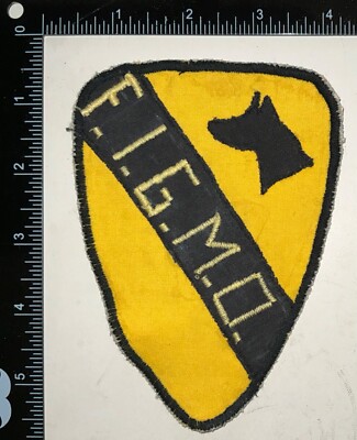 REPRODUCTION Vietnam War US Army 1st Cavalry Division FIGMO Patch | eBay
