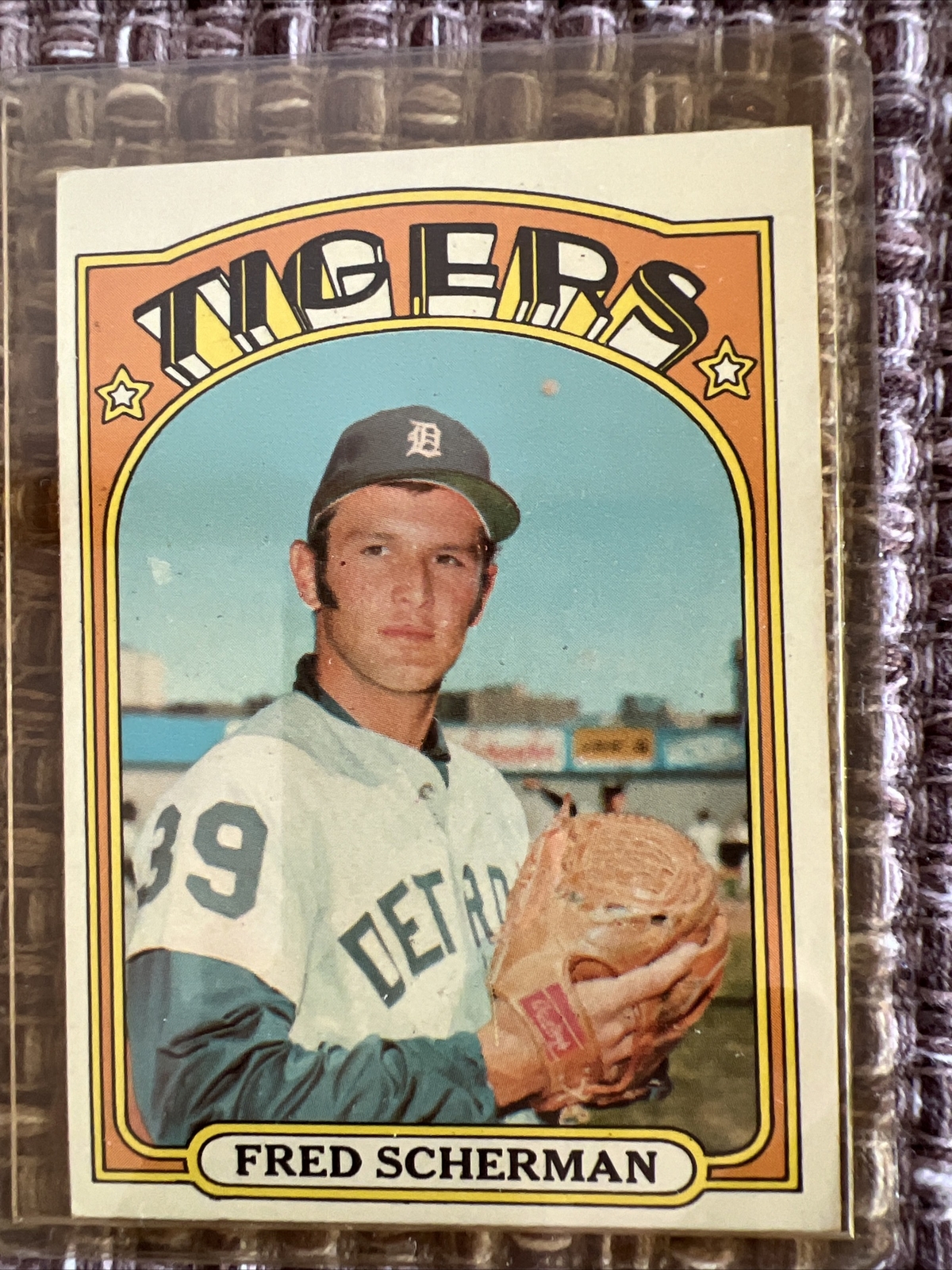 1972 Topps # 6 Fred Scherman, Detriot Tigers. (T-BT) | eBay