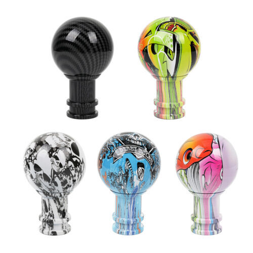 Car Racing Gear Shift Knob Graffiti Pattern Manual Transmission Gear ...