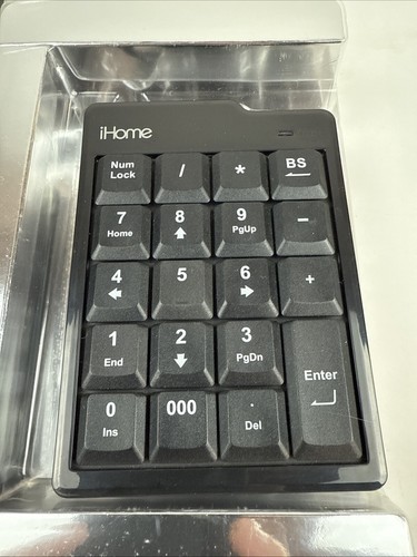 iHome Numeric Keypad IH-A600KB 812350011205| eBay