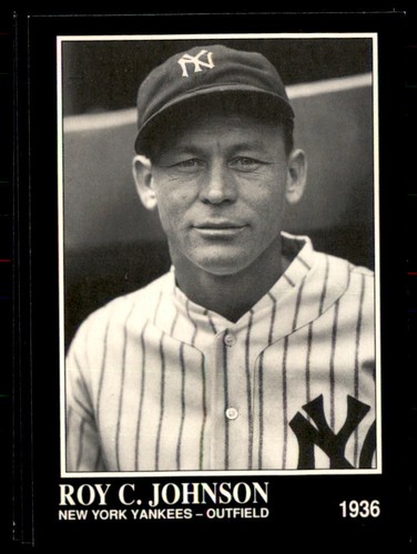 1991 Conlon Collection TSN #199 Roy Johnson Excellent | eBay