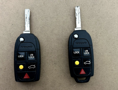 LOT OF 2 OEM VOLVO FLIP KEY KEYLESS REMOTE FOB LQNP2T-APU | eBay