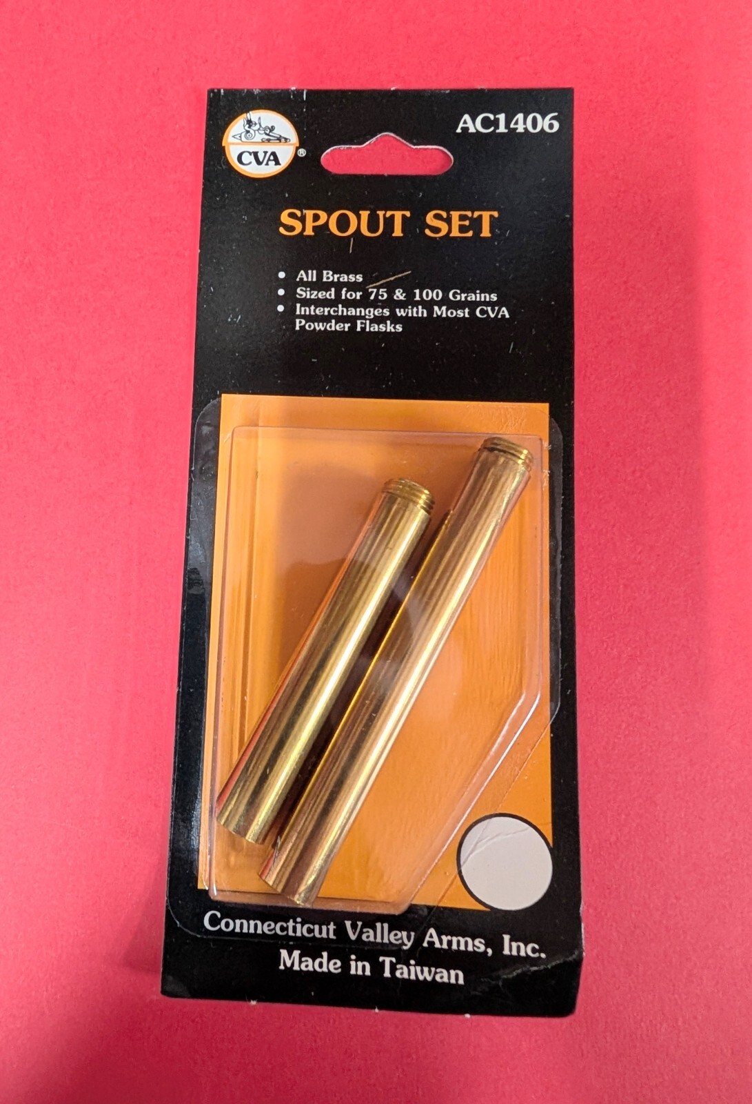 CVA Spout Set For Powder Flasks 75 & 100 Grains AC1406 Cosmetic ...