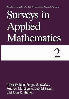 Surveys in Applied Mathematics : Volume 2 by Sergey Gredeskul, Mark I ...