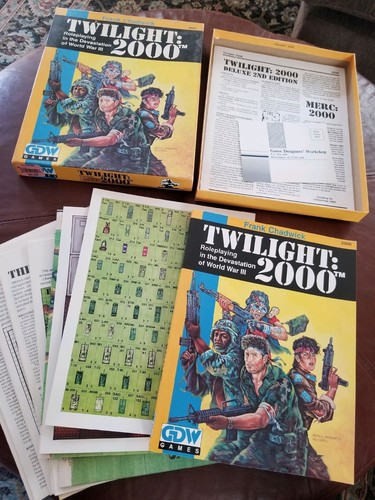 Twilight 2000 2nd edition GDW rpg box set | eBay