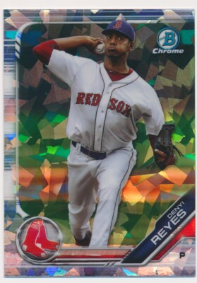 DENYI REYES 2019 Bowman SAPPHIRE Chrome Draft BDC-142 Red Sox RC | eBay