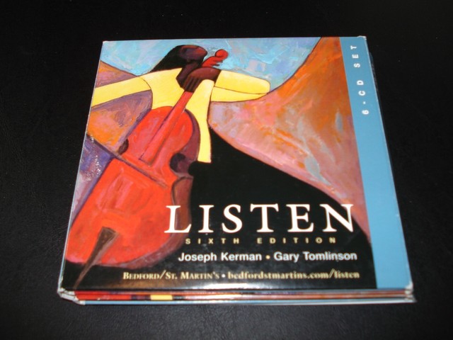Listen (Sixth Edition) (CD, 6 Discs, Bedford St.-Martin's) for sale ...