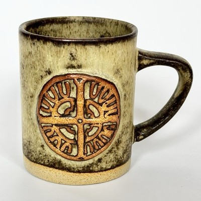 Tremar Pottery Stoneware Studio Pottery Mug, Celtic Design | eBay UK