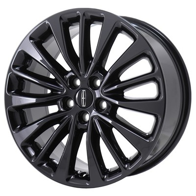 18" LINCOLN MKX PVD BLACK CHROME-C WHEEL RIM FACTORY OEM 10072 2016 ...