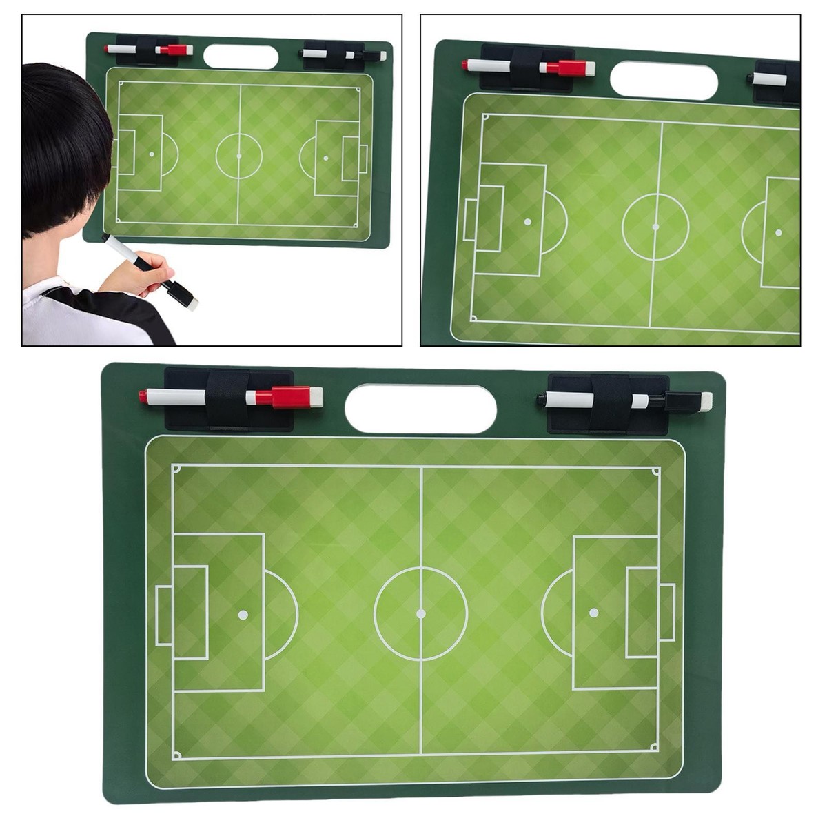 Soccer Coaching Board FC Tactic Board 45cm X 30cm — Football