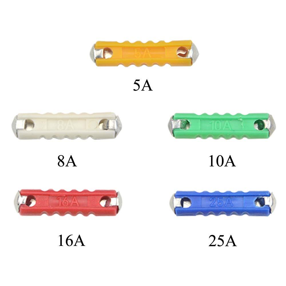 200 PCS Car Fuses European Automotive Fuse 5A 8A 10A 16A 25A for ...