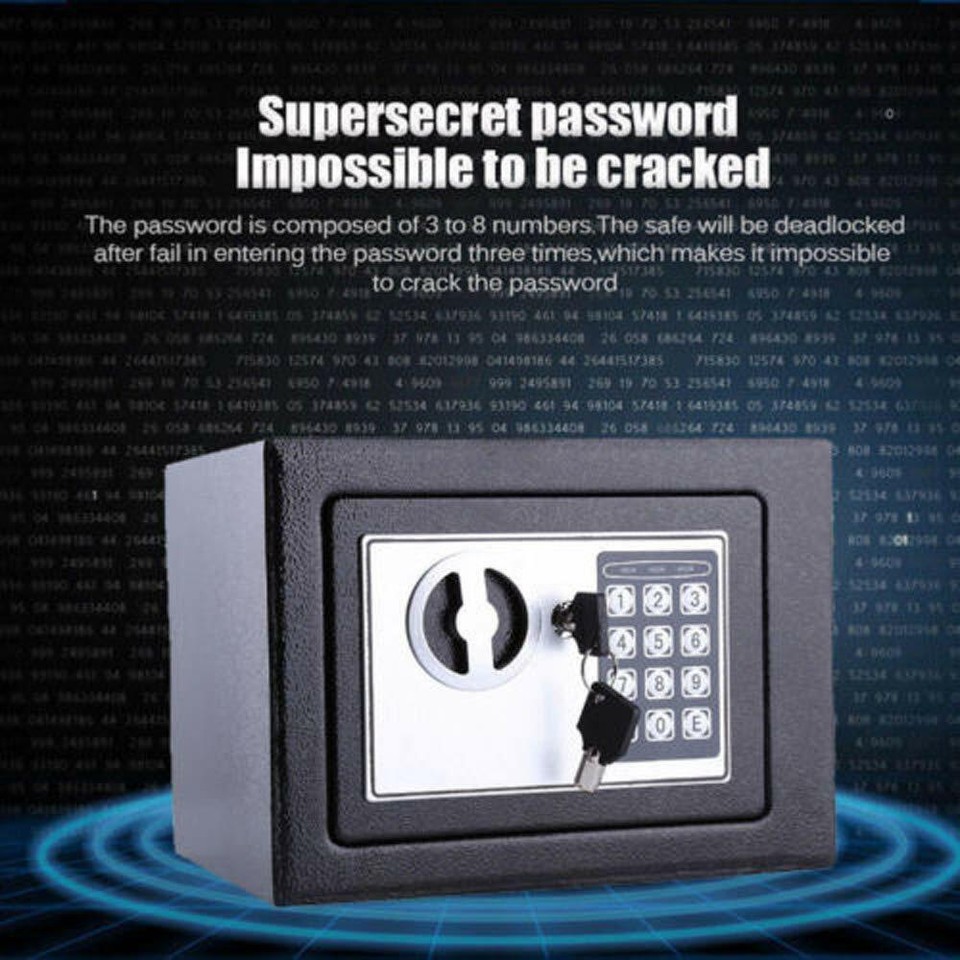 Safe Box Secure Lock Combination Safety High Security Wall Floor ...