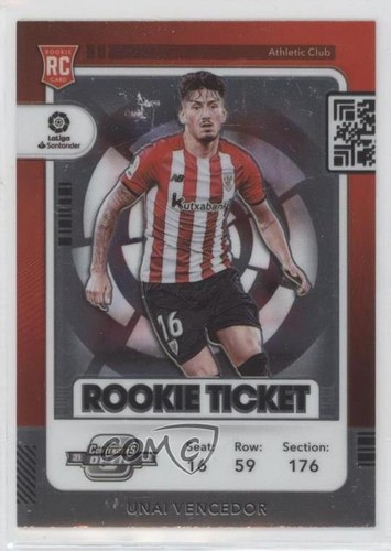 2021-22 Chronicles Base La Liga Contenders Optic Ticket Unai Vencedor ...