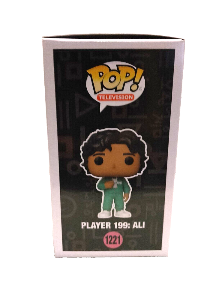 Funko Pop! Television Squid Game Player 199: Ali #1221 Vinyl Figure New ...