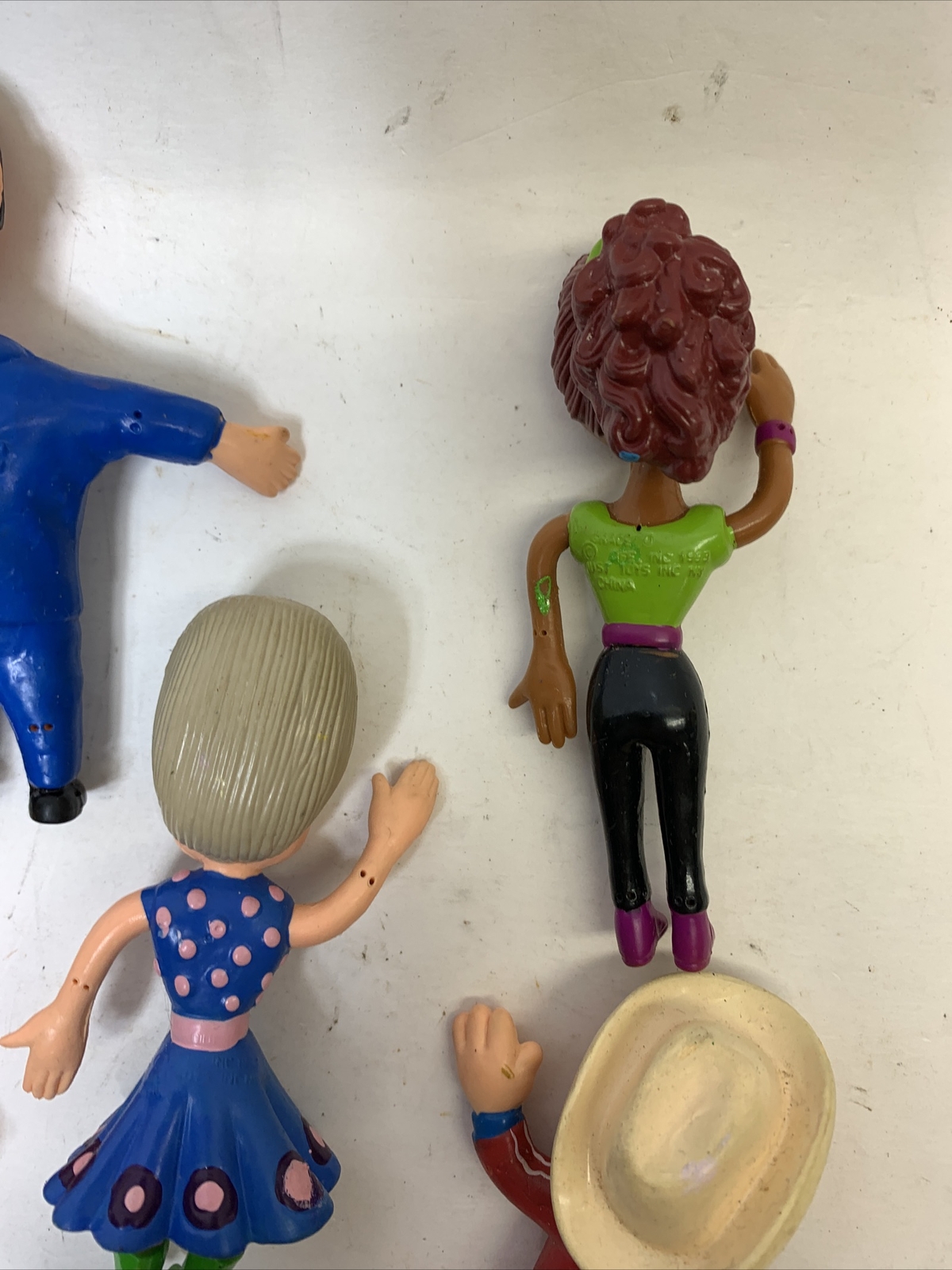 Shining Time Station JUKE BOX PUPPET BAND Bend-Ems Figure BENDABLE SET ...